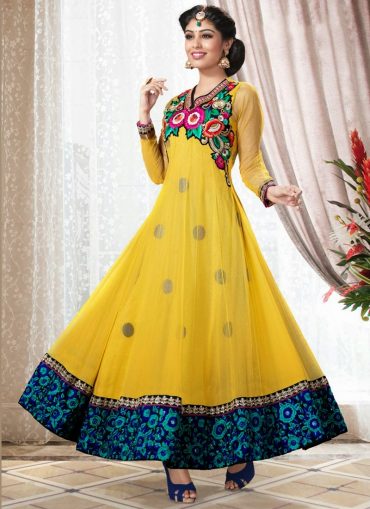 Latest Net Frocks Designs in Pakistan 2020
